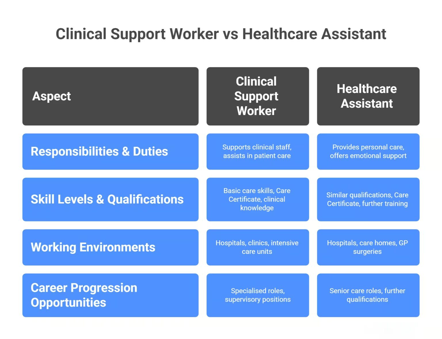 Clinical Support Worker vs Healthcare Assistant: Do You Need the Care ...